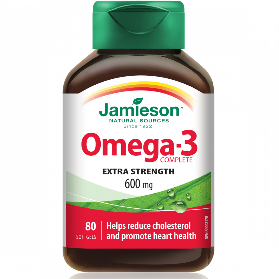 Omega 3 Complete Premium Jamieson, 80 kapsul - Avena